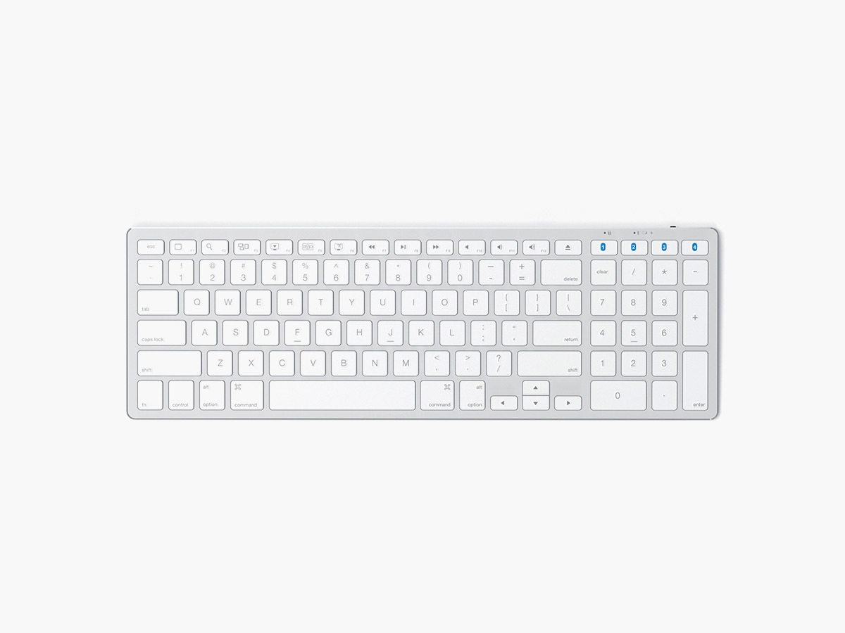 Satechi Aluminum Slim Wireless Keyboard - IMBOLDN