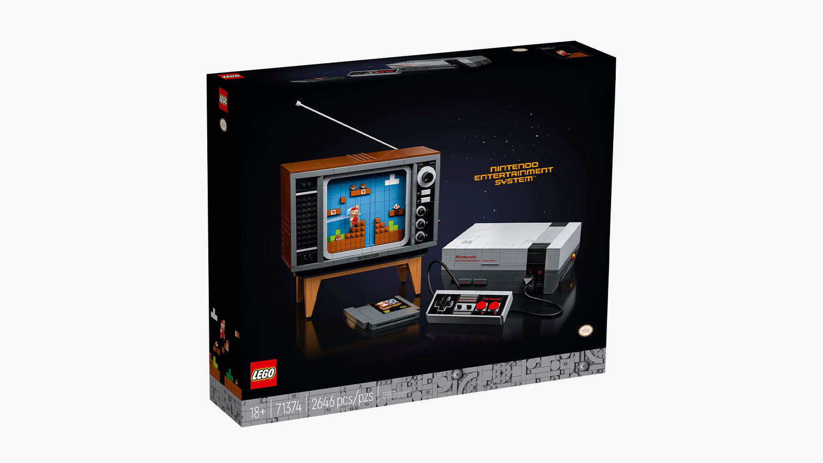 Get Nostalgic With The 2,646-Piece LEGO Nintendo Entertainment System ...