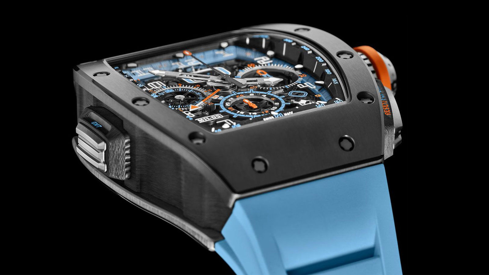 Richard Mille Reveals RM 11-05 Flyback Chronograph Made Of Grey Cermet ...