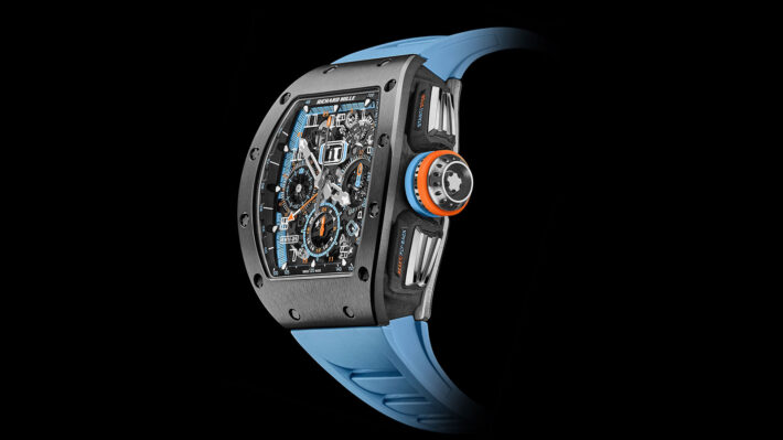 Richard Mille Reveals RM 11-05 Flyback Chronograph Made Of Grey Cermet ...