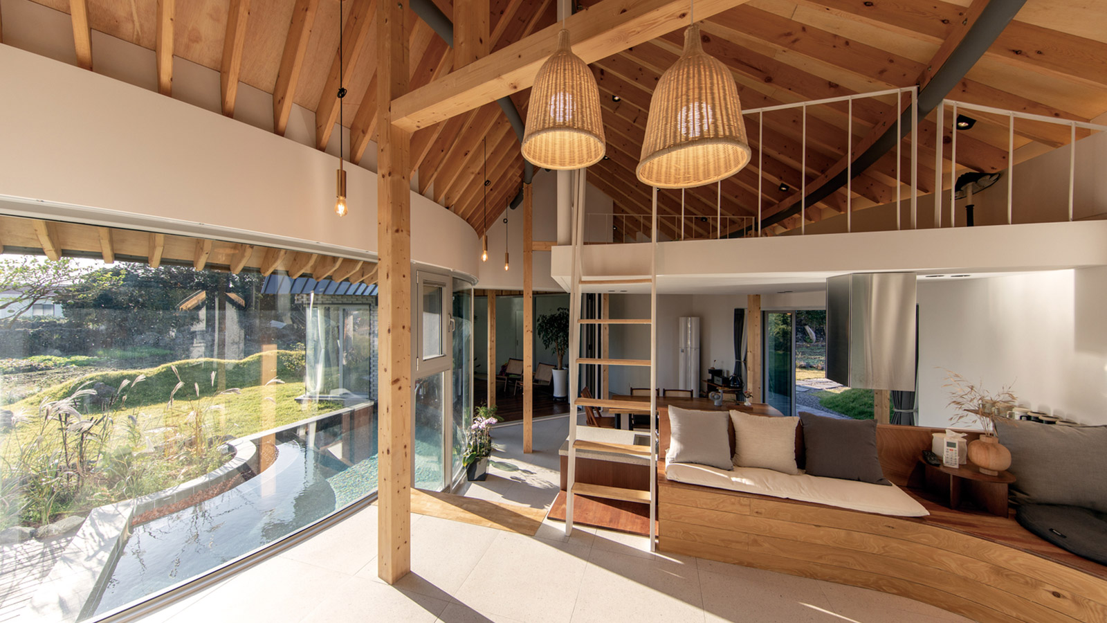 This Jeju Island Home Was Inspired By A Mother’s Embrace - IMBOLDN