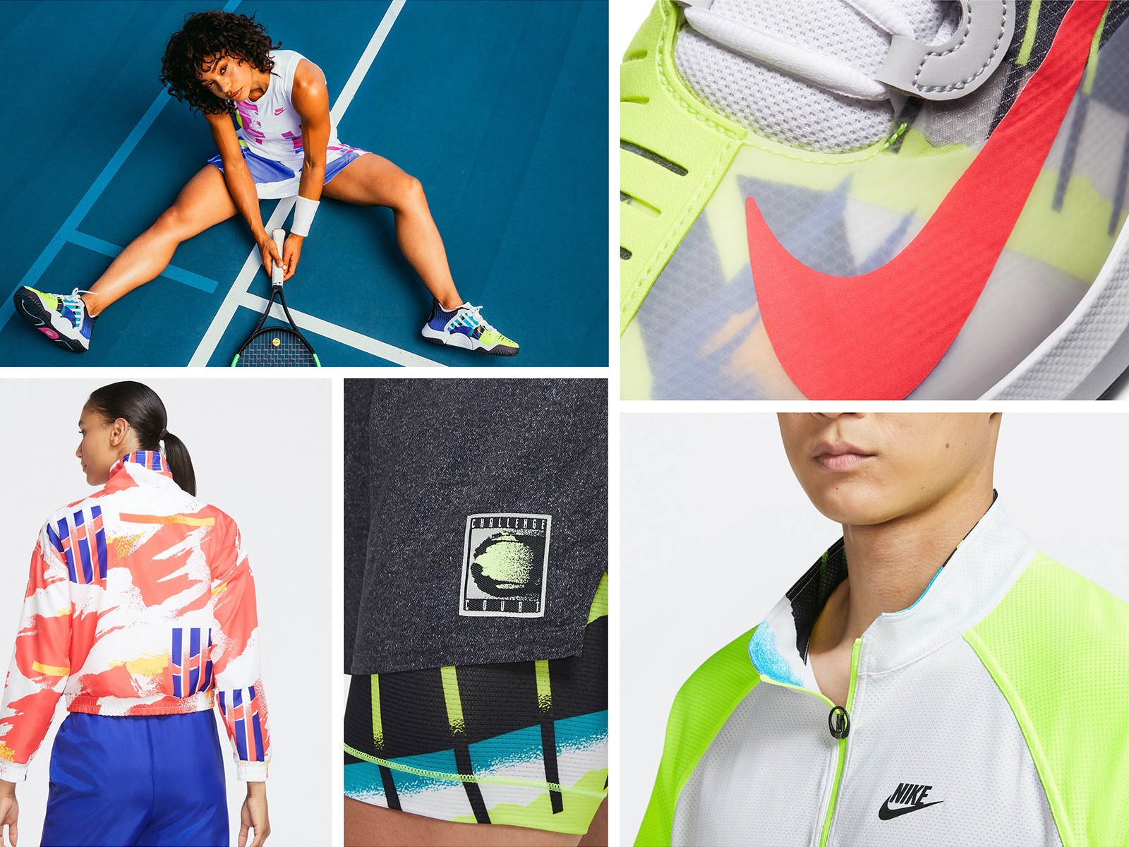 Nike 2020 Challenge Court Collection Brings Back Vibrant Colors That ...