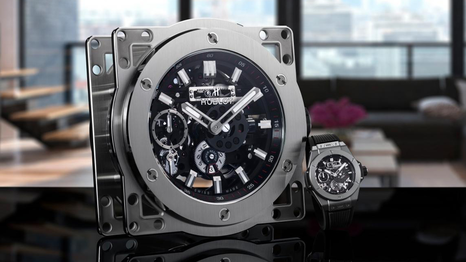 Hublot’s MECA-10 Clock Is An Oversized Version Of The Brand’s Iconic ...