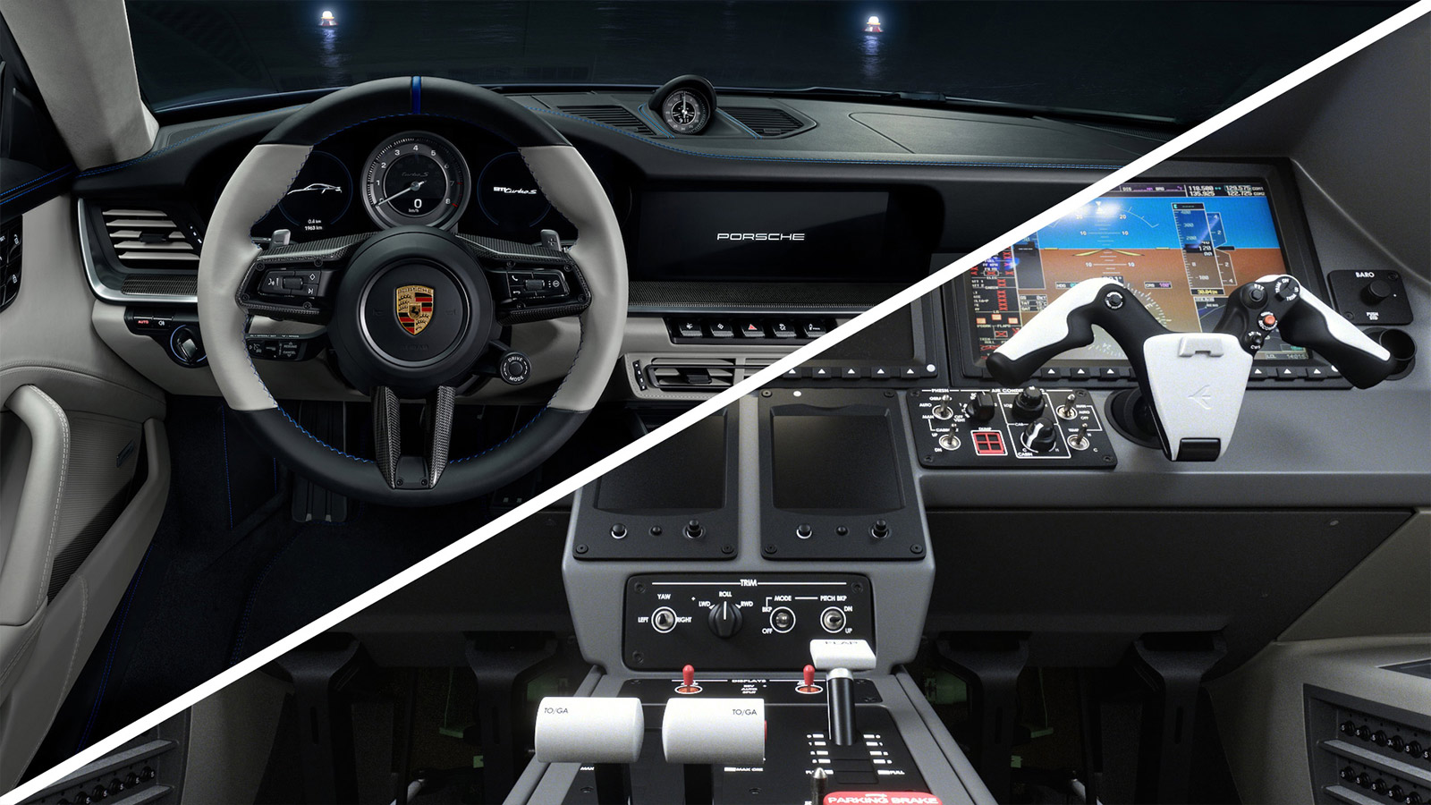 A Private Business Jet With A Side Of 911 Turbo S Is What You Get With ...