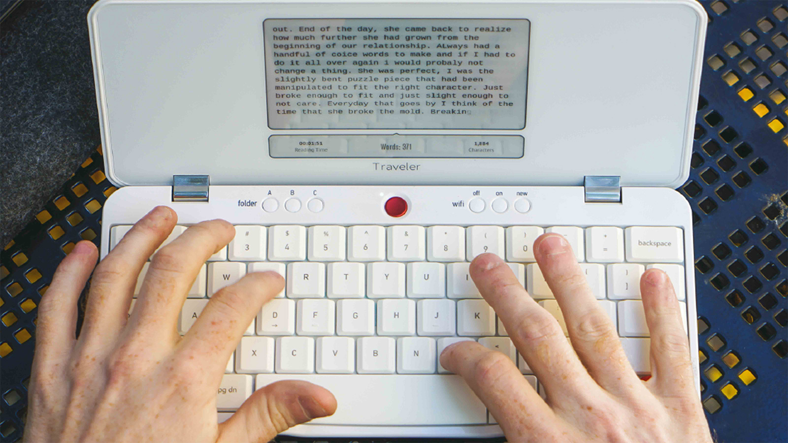 The Freewrite Traveler Is Built For One Task: Distraction-Free Writing ...