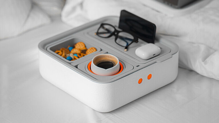 The Couch Console Is A Self-Balancing Drink Holder And So Much More ...