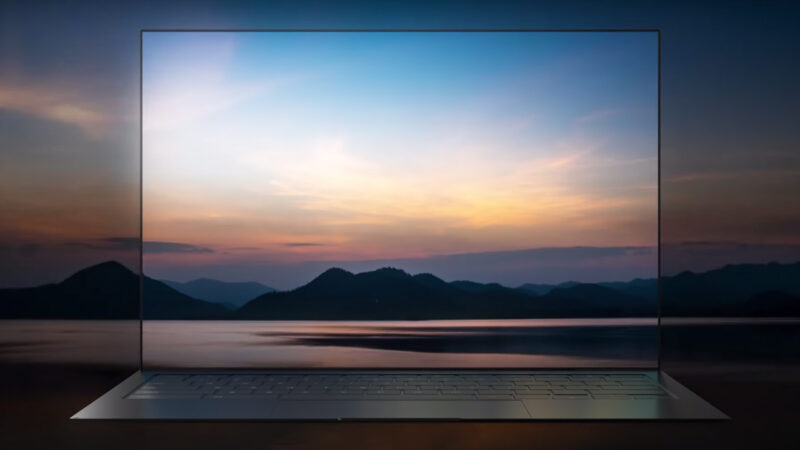Samsung’s Blade Bezel OLED Laptop Promises Under Panel Camera And 1mm ...