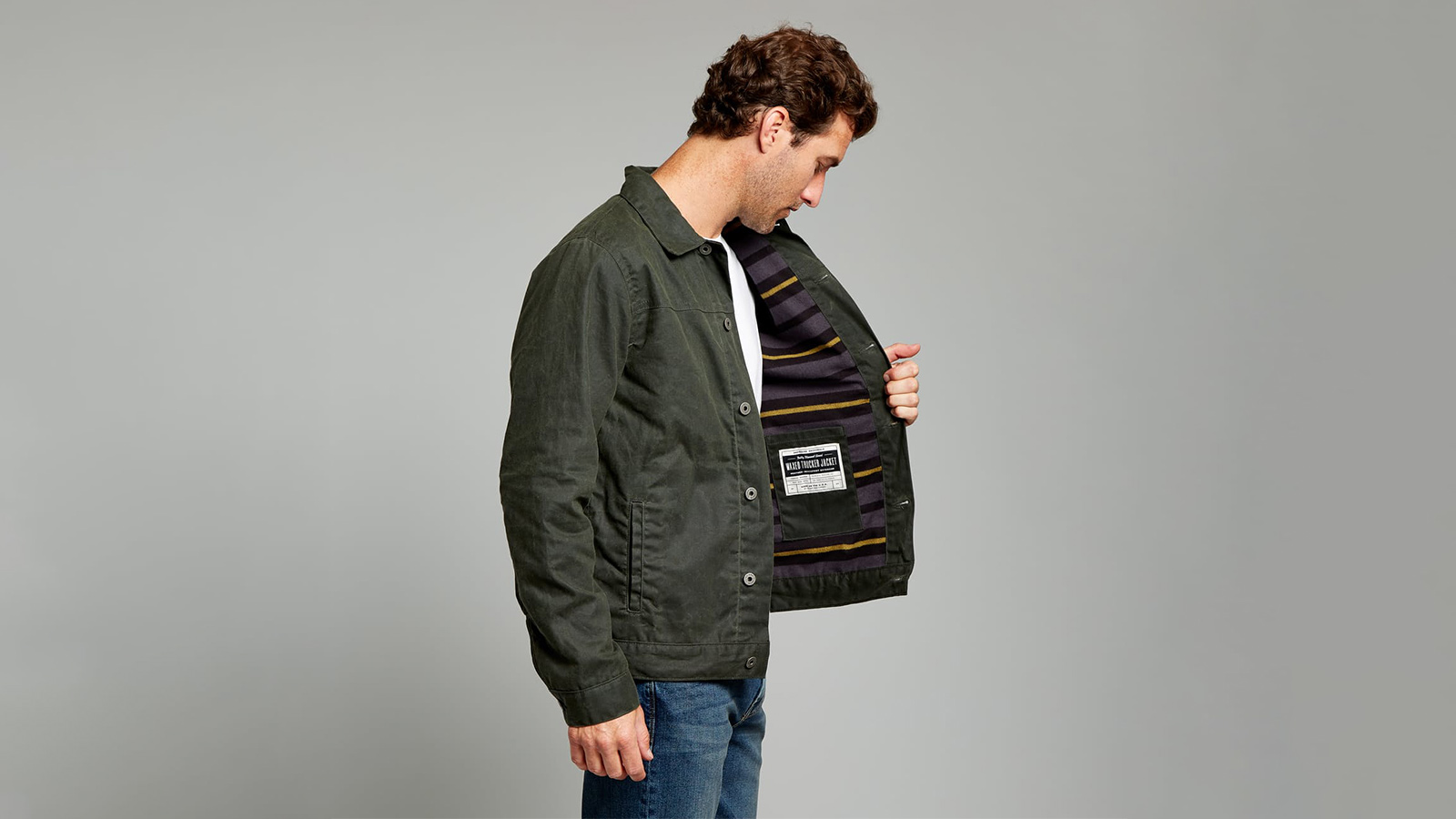Flint And Tinder’s Iconic Waxed Trucker Jacket Is Now Flannel-Lined ...