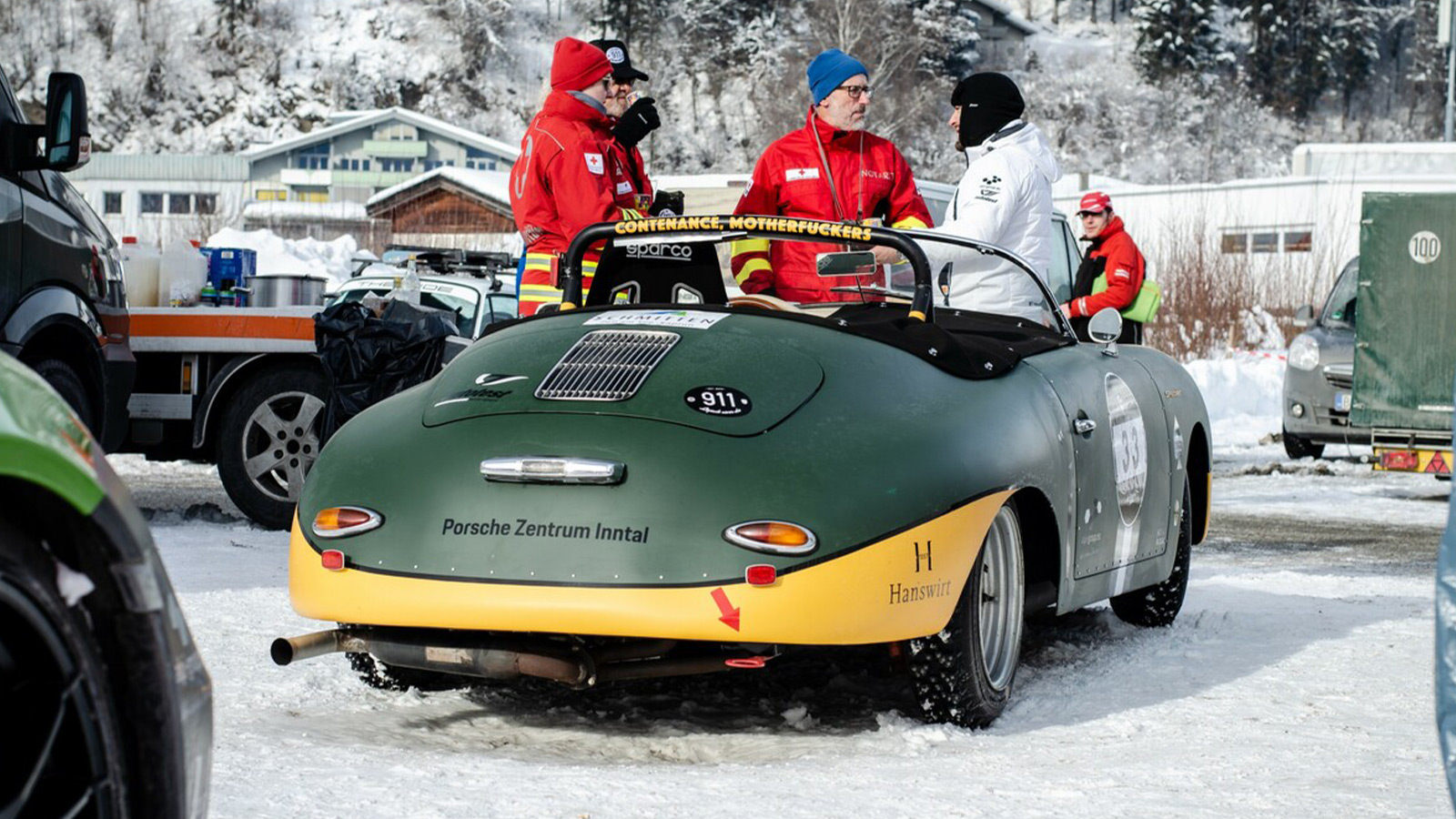 Ice Racing 1956 Porsche 356 Speedster Is Proof You’re Never Too Old To ...
