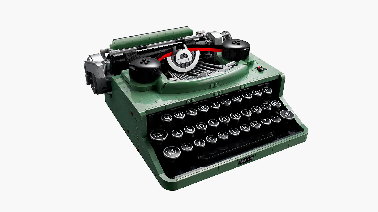 Presenting LEGO Ideas 2,079-Piece Vintage Typewriter Set - IMBOLDN