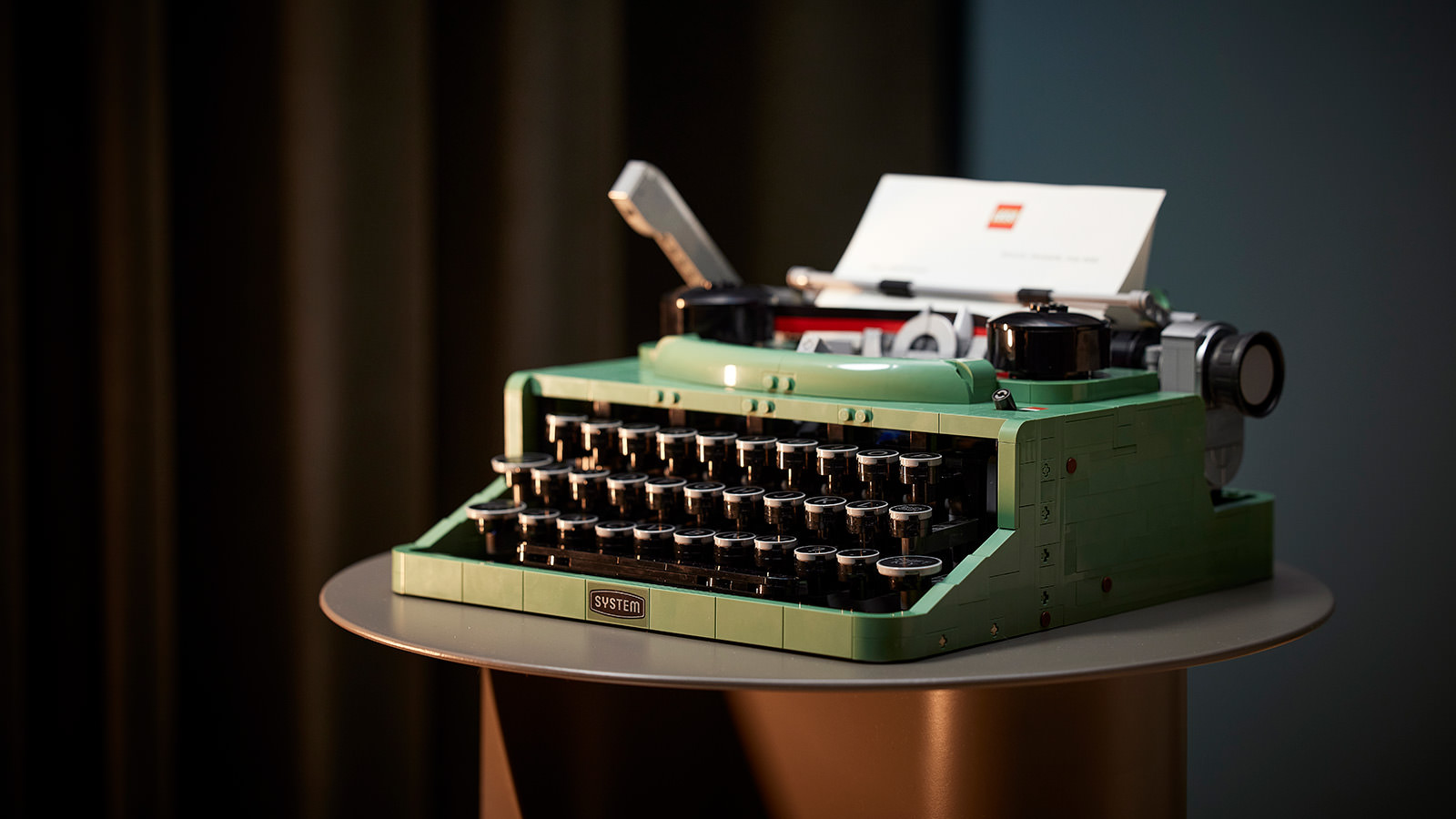 Presenting LEGO Ideas 2,079-Piece Vintage Typewriter Set - IMBOLDN