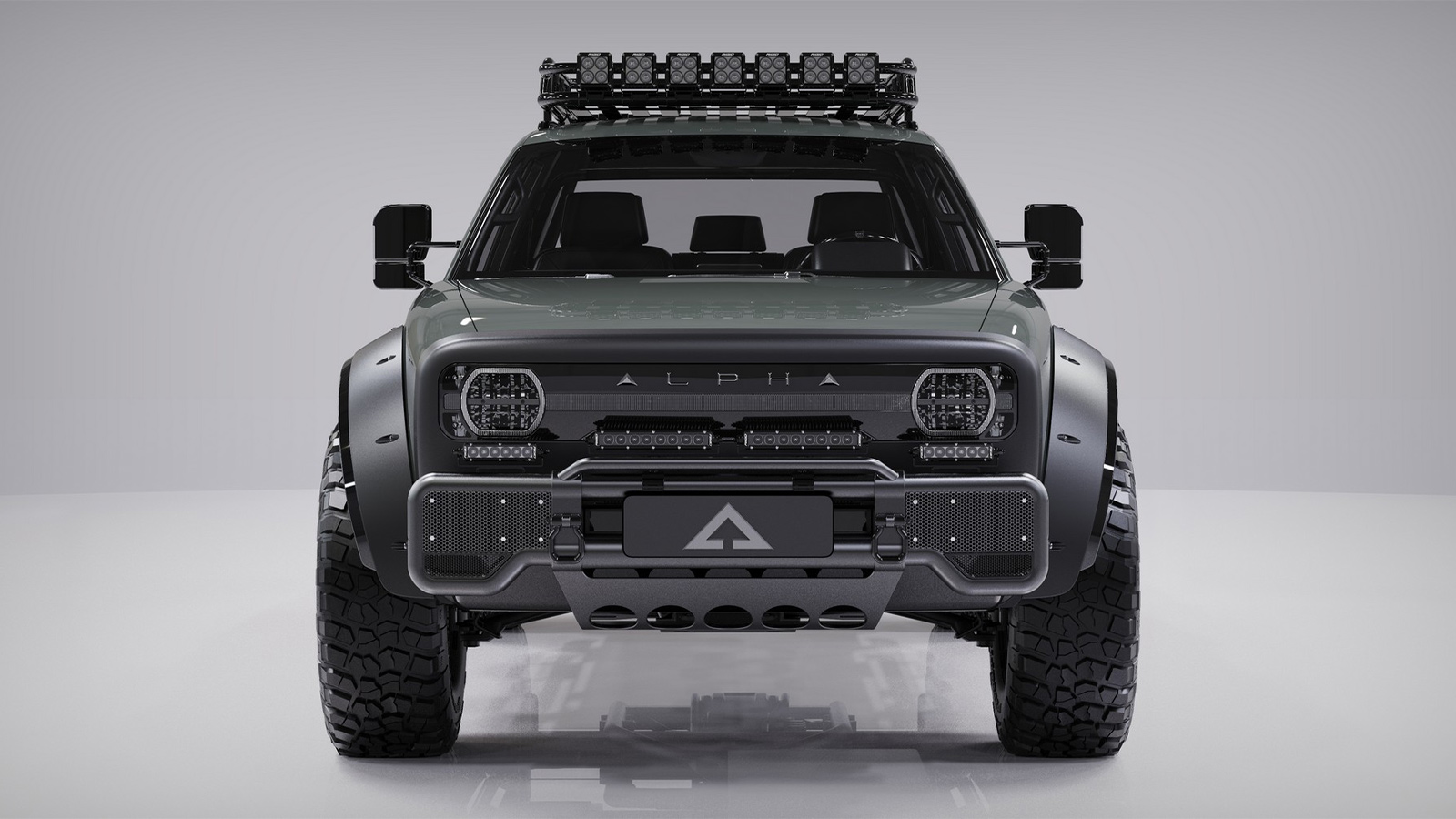 Alpha Motor Corporation Presents The SuperWolf, An Off-Road Capable Electric Pickup Truck With A ...