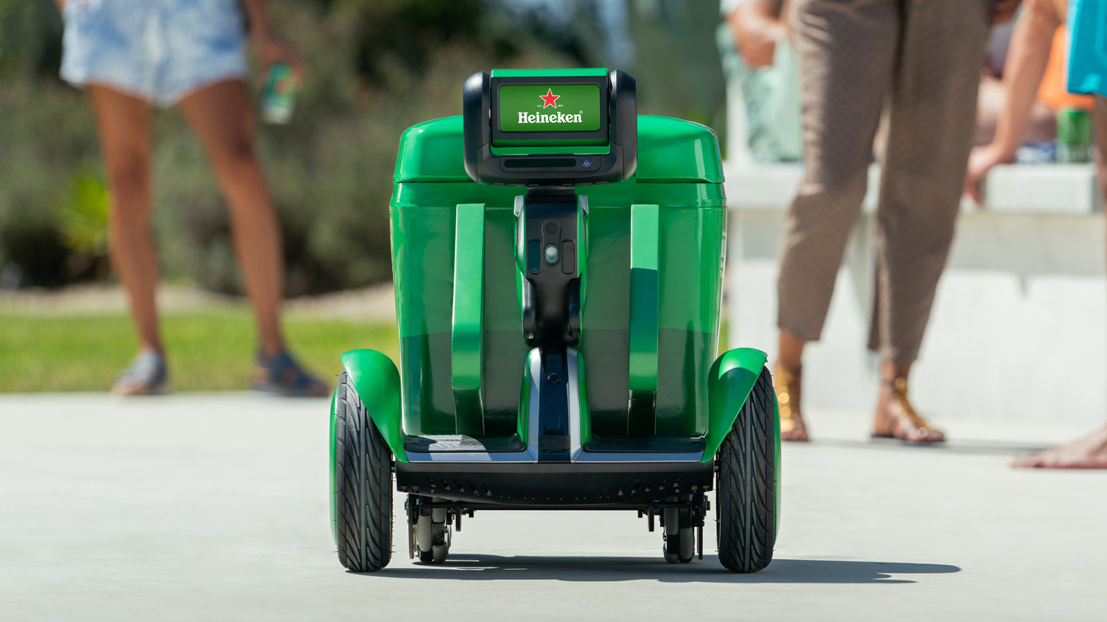 Introducing The Heineken B.O.T.: A Robo-Cooler That Transports Your ...