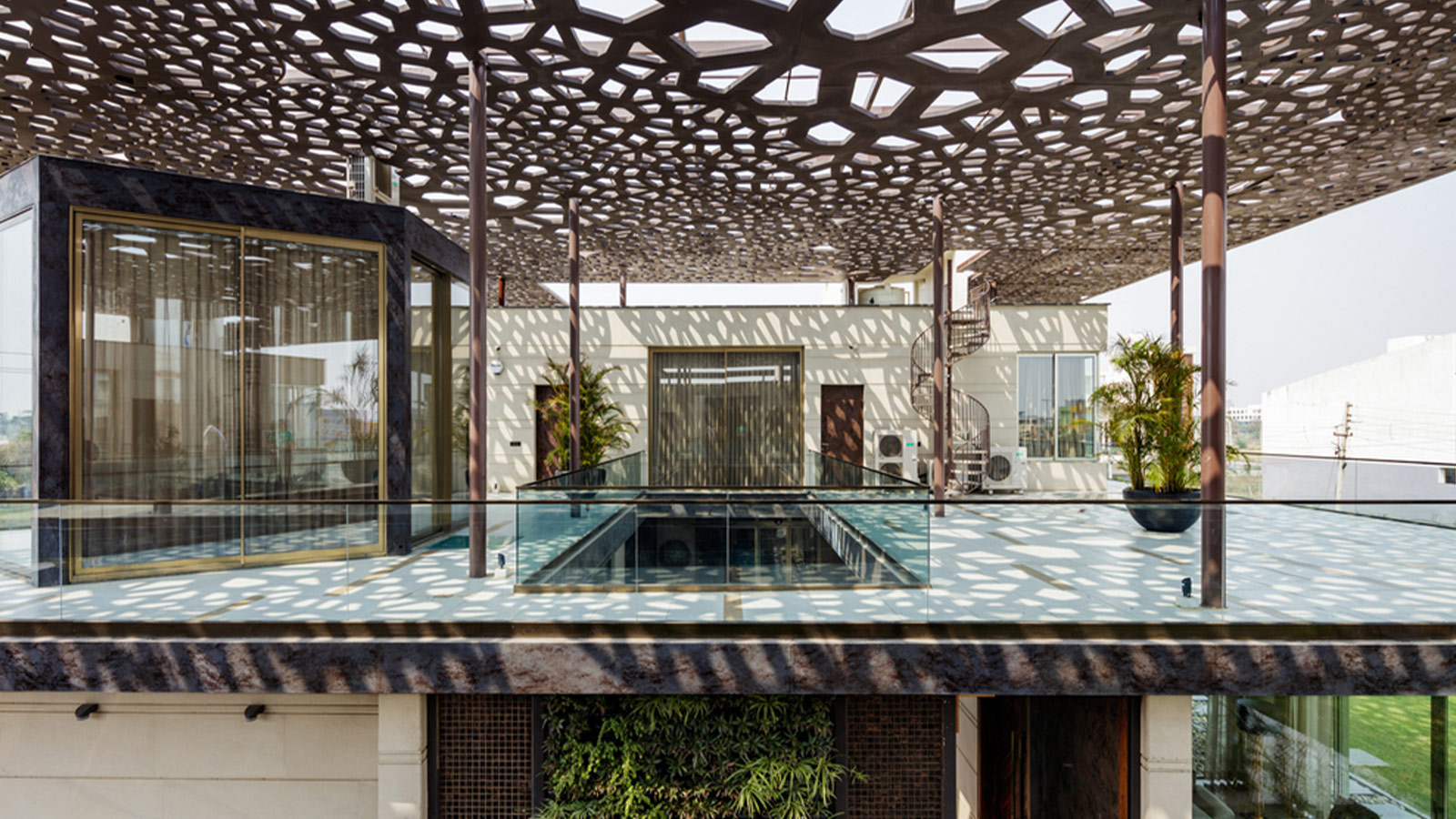 India’s House Under Shadows by Zero Energy Design Lab Is A Near-Net ...