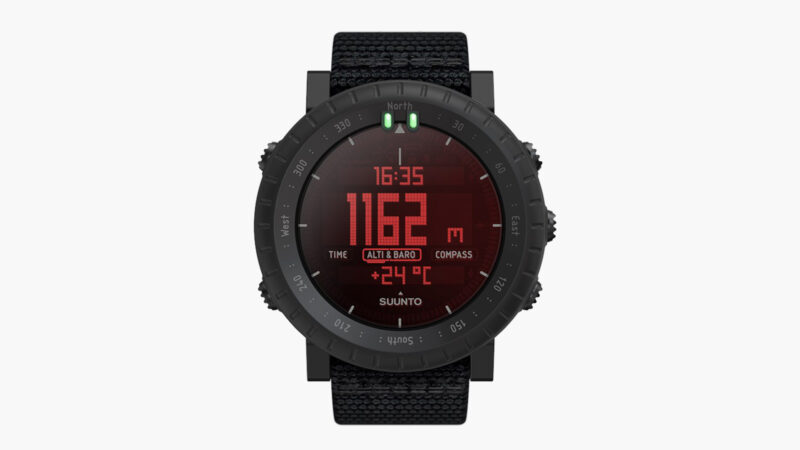 Built To Withstand Extreme Elements: Suunto CORE Alpha Stealth Black ...