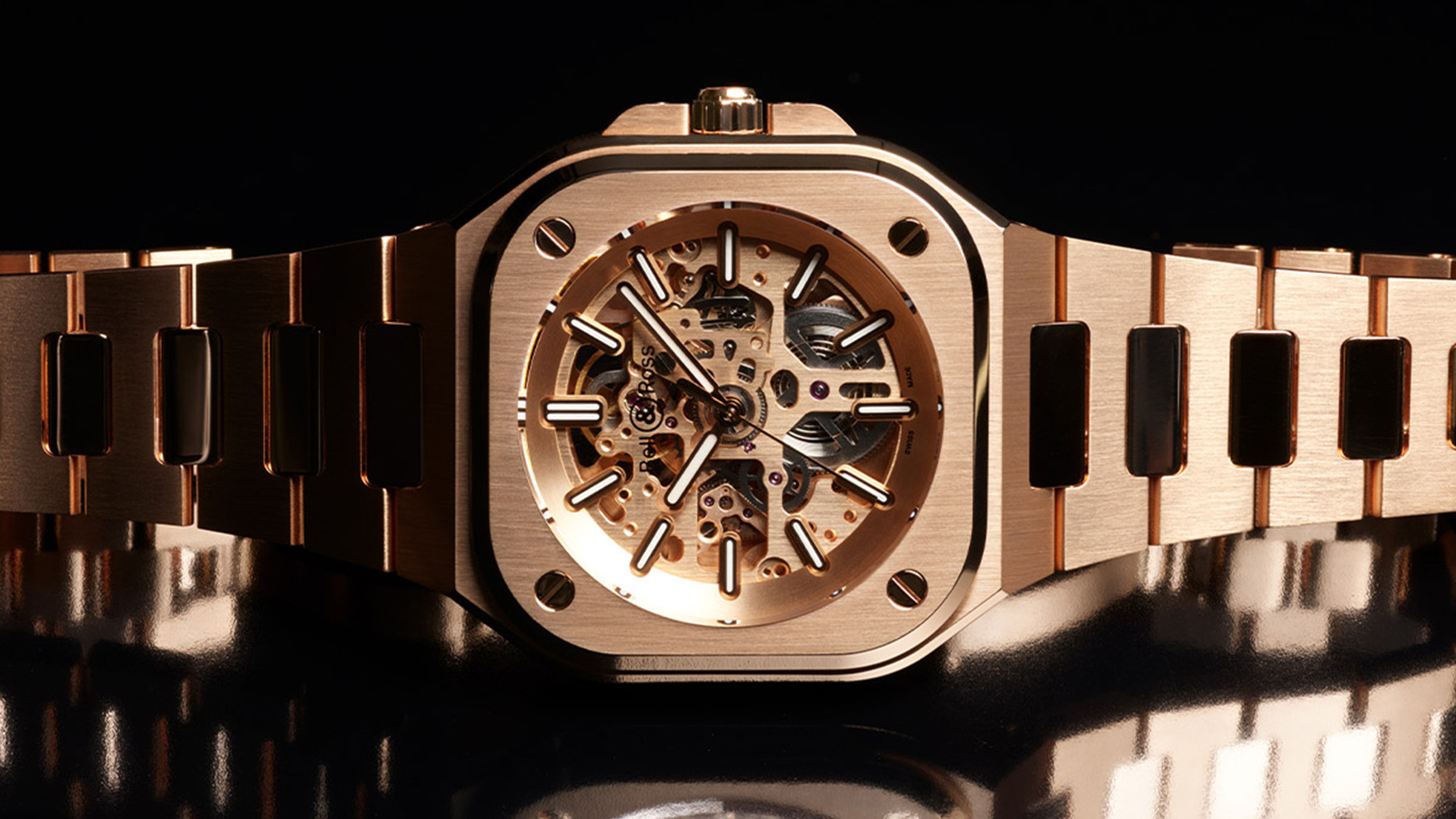 Bell & Ross Ushers A Skeleton Gold Watch Into Its BR 05 Collection ...