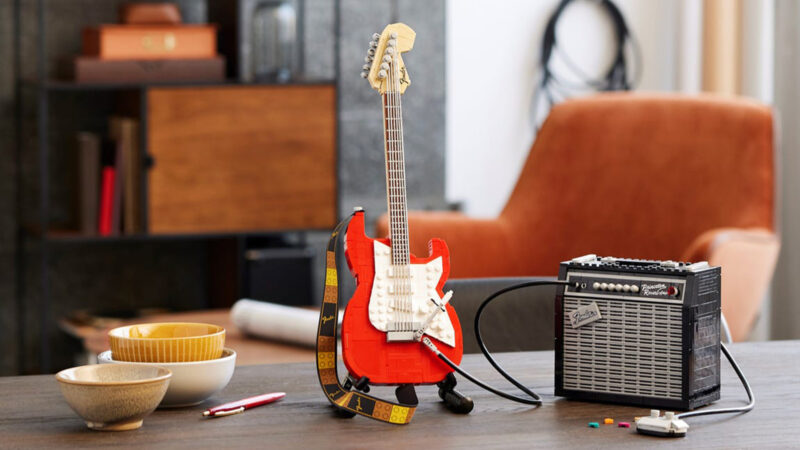 Unleash Your Hidden Rockstar With LEGO’s Fender Stratocaster Set - IMBOLDN