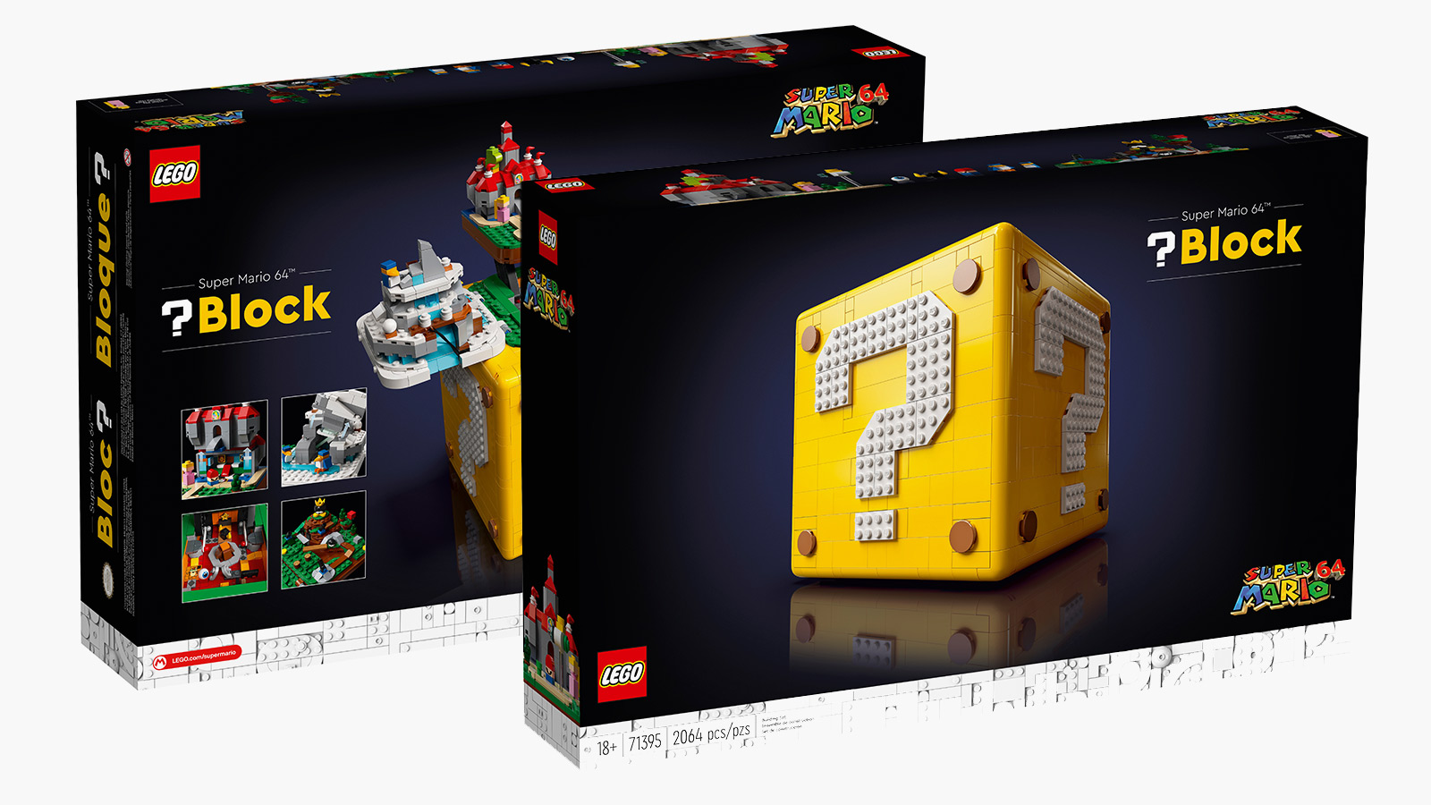 LEGO Reveals The New Super Mario 64 Question Mark Block Set - IMBOLDN