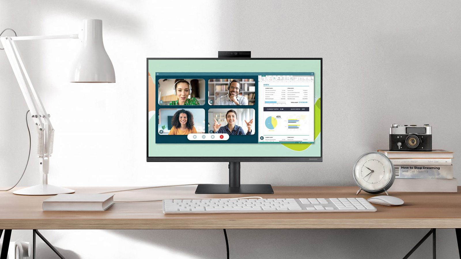Samsung Introduces Webcam Monitor S4 For Hybrid Workers - IMBOLDN