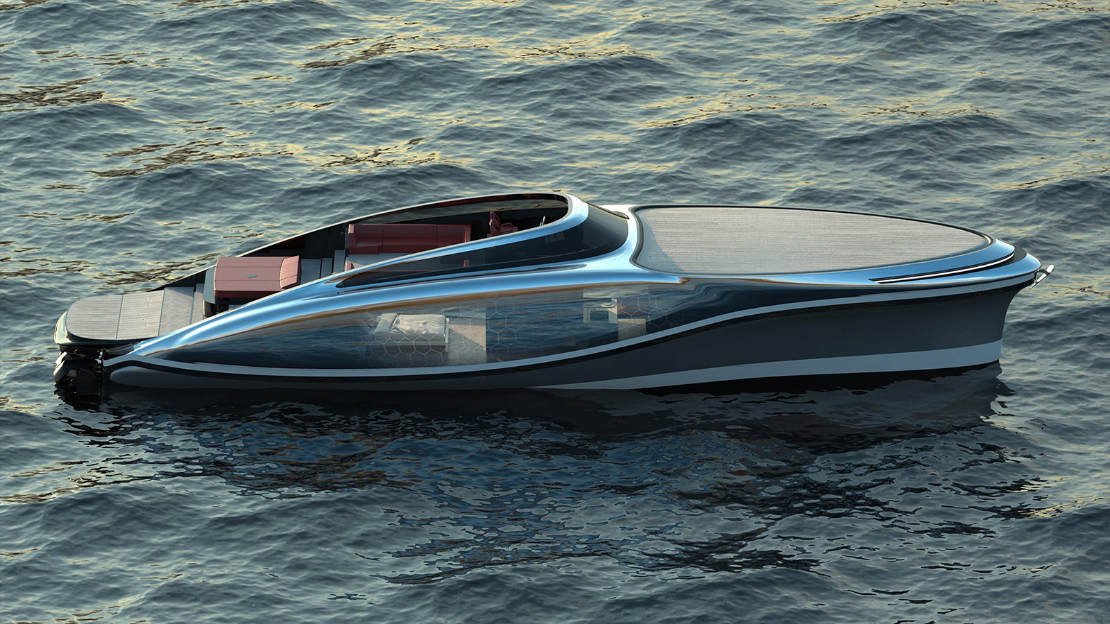 Lazzarini Embryon Is A Transparent Luxury Yacht Made Entirely From ...