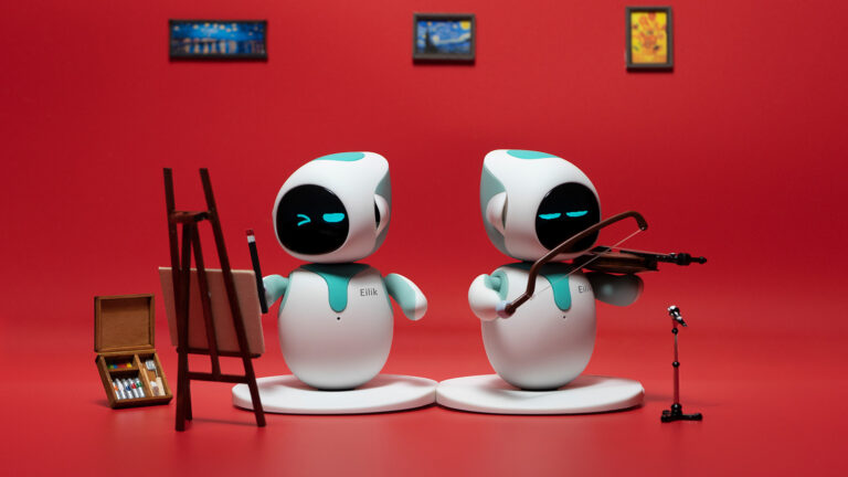 Meet Eilik, A Tiny Interactive Desktop Robot - IMBOLDN