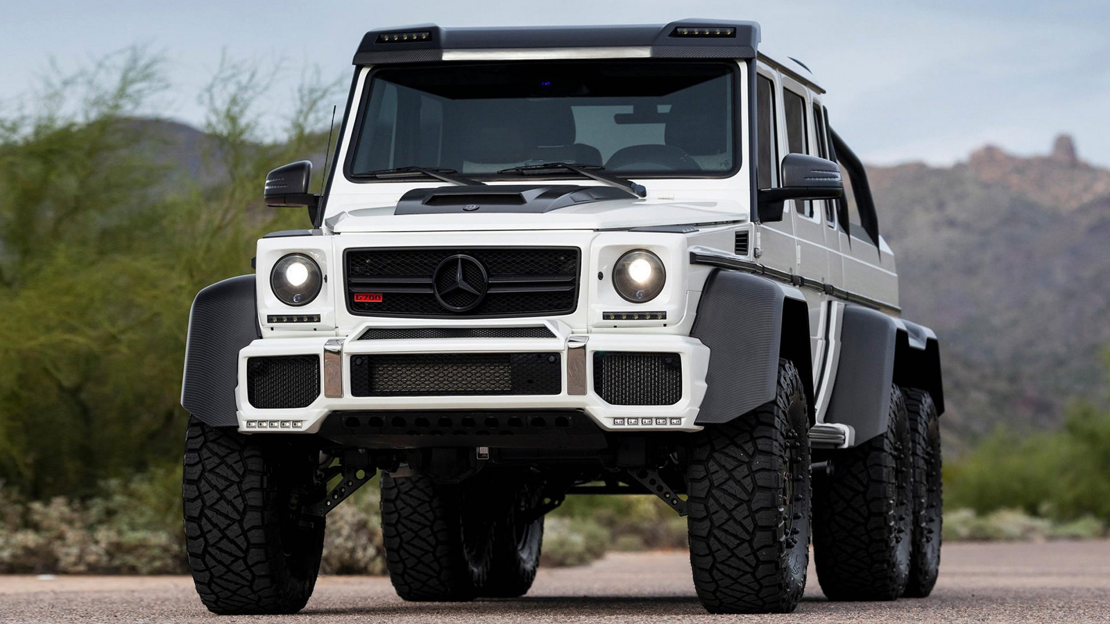Mercedes G63 AMG 6x6 Brabus Has Six Wheels And Costs Seven Figures ...