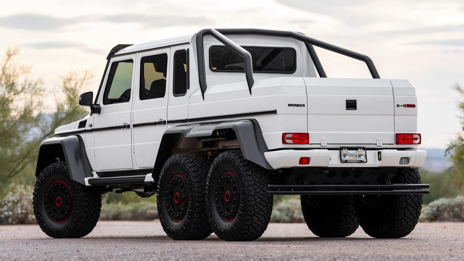 Mercedes G63 AMG 6x6 Brabus Has Six Wheels And Costs Seven Figures ...