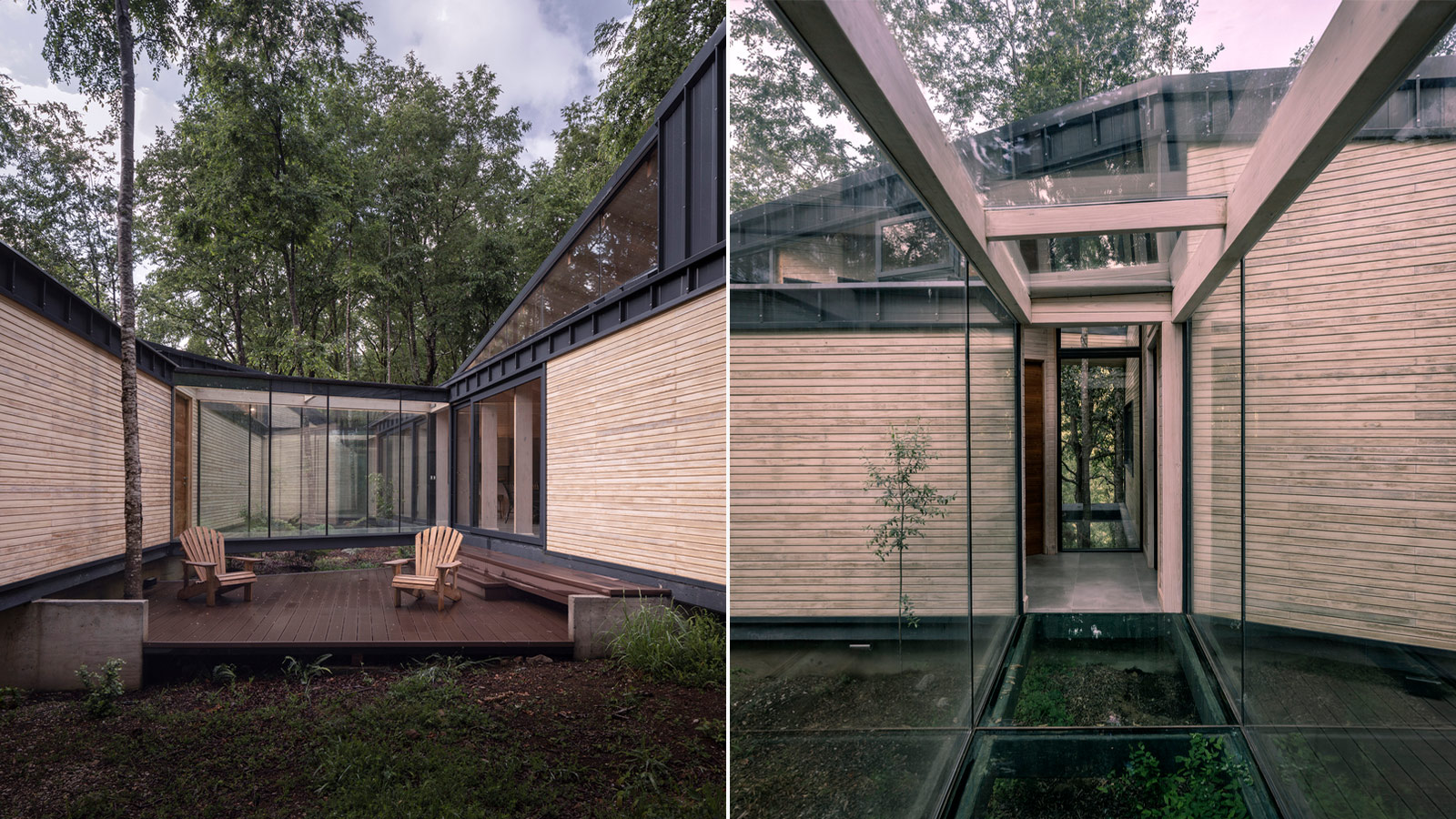 Situated Deep In The Chilean Woods Is Forest House By Triangular - IMBOLDN