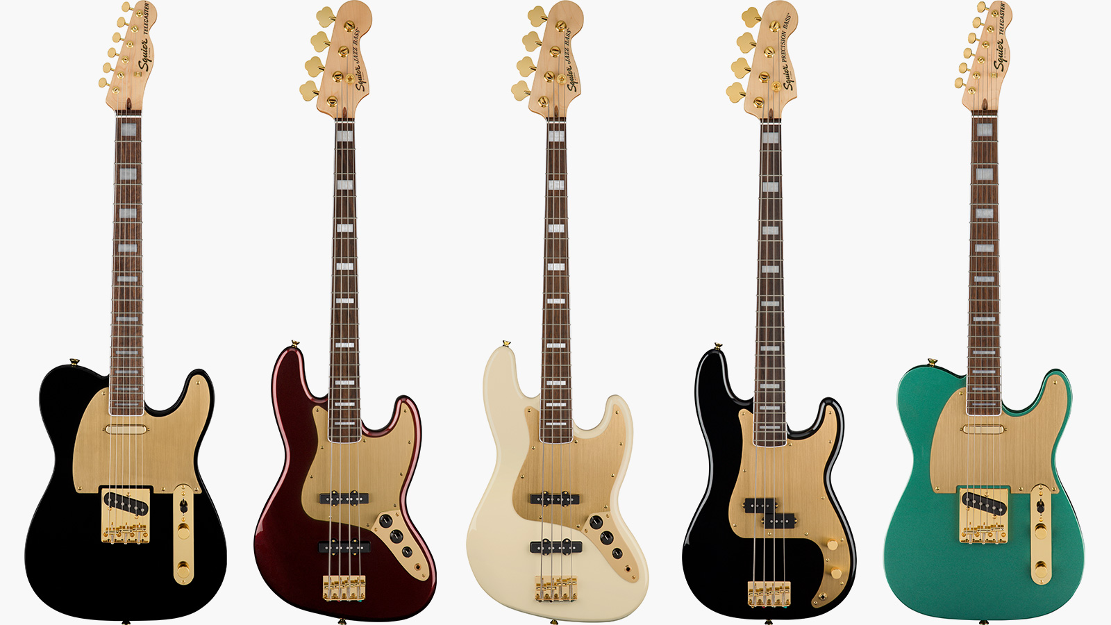 Fender Announces The Squier 40th Anniversary Collection - IMBOLDN