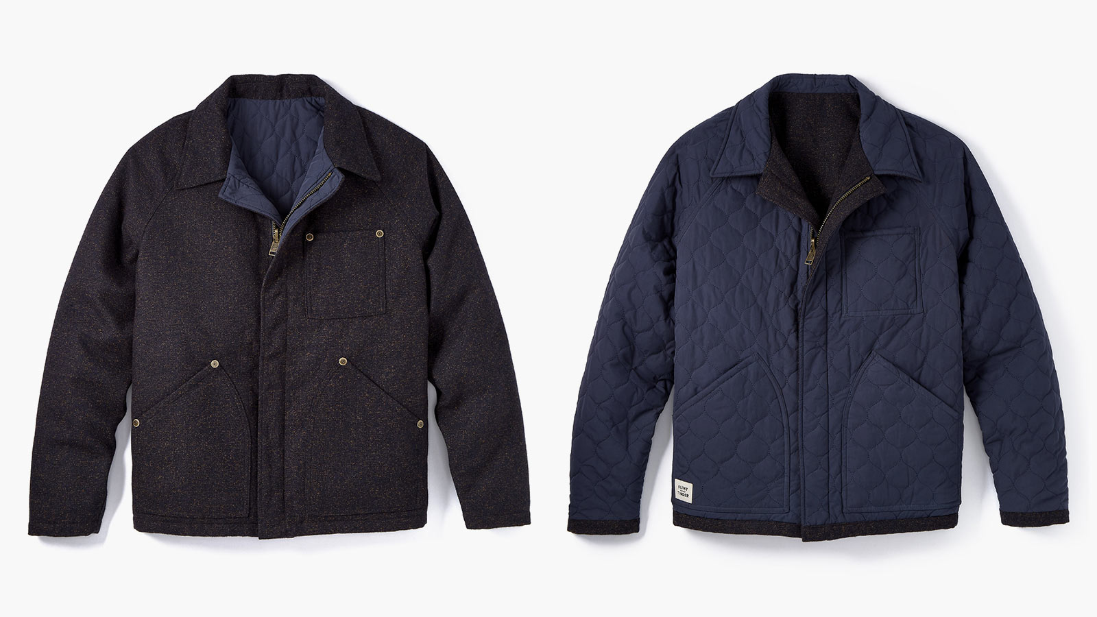 Cover All Your Bases With The Flint And Tinder Reversible Camp Coat ...