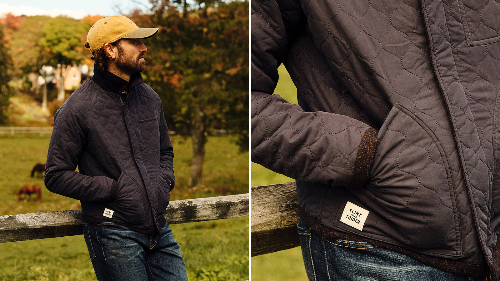 Cover All Your Bases With The Flint And Tinder Reversible Camp Coat ...