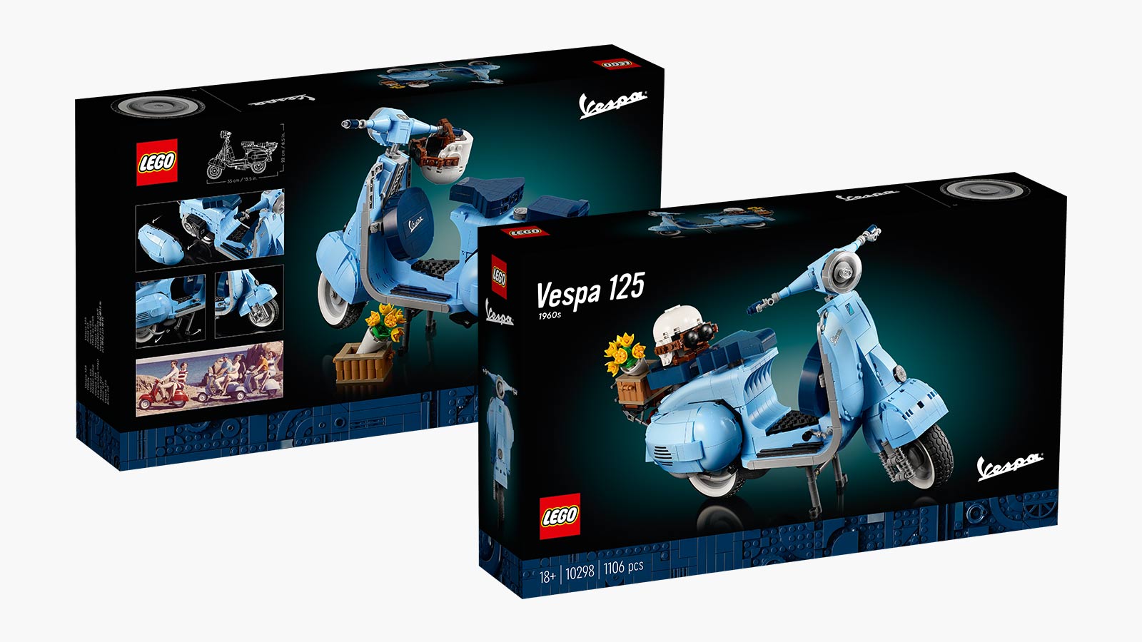 LEGO Celebrates Vespa’s 75th Anniversary With The Vespa 125 Model - IMBOLDN