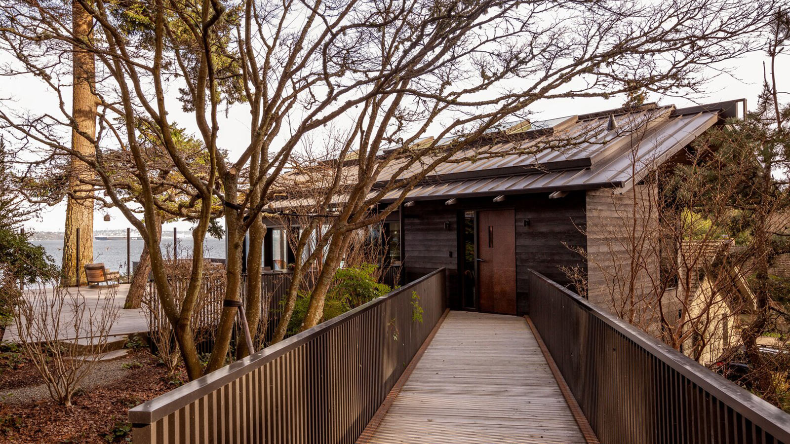 Loom House, A Certified Living Building, Overlooks Puget Sound - IMBOLDN