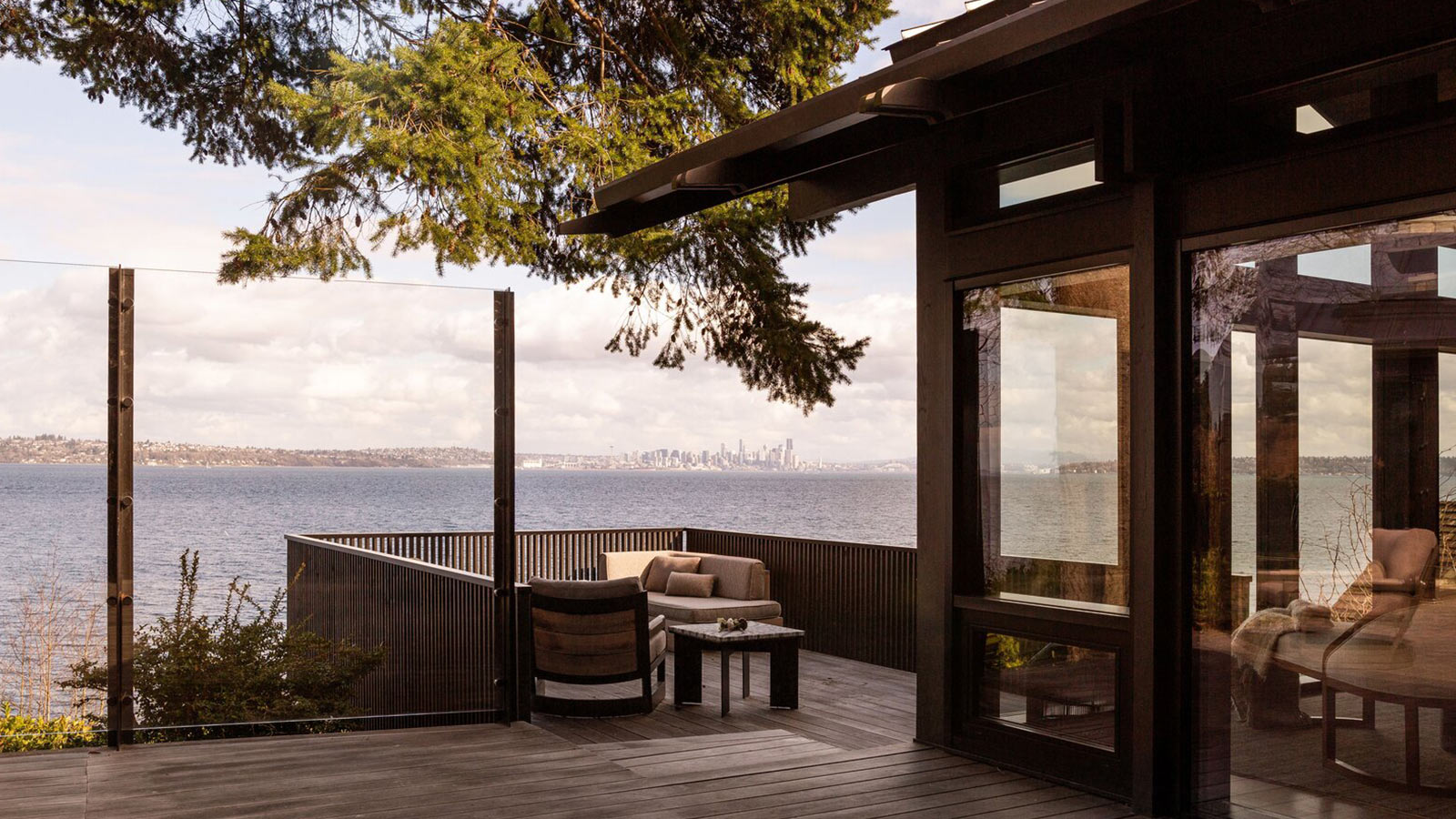 Loom House, A Certified Living Building, Overlooks Puget Sound - IMBOLDN