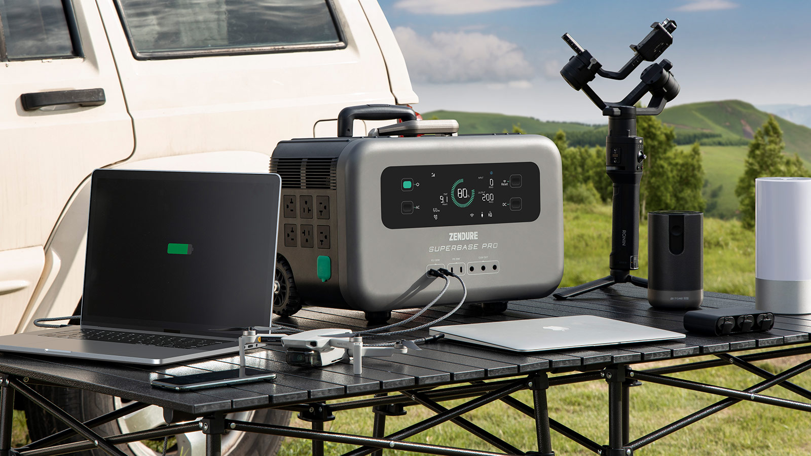 The Portable SuperBase Pro Is Designed To Get You Through A Power ...