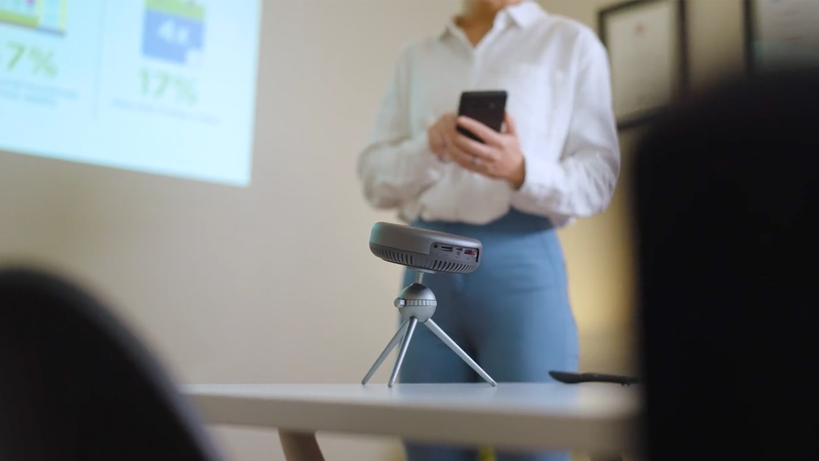 Introducing The iSpace2 Pro Android 9.0 Pocket Projector - IMBOLDN