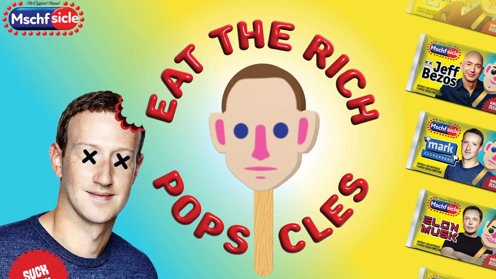 MSCHF Drops Limited-Edition Popsicles Shaped Like The Richest Men In ...