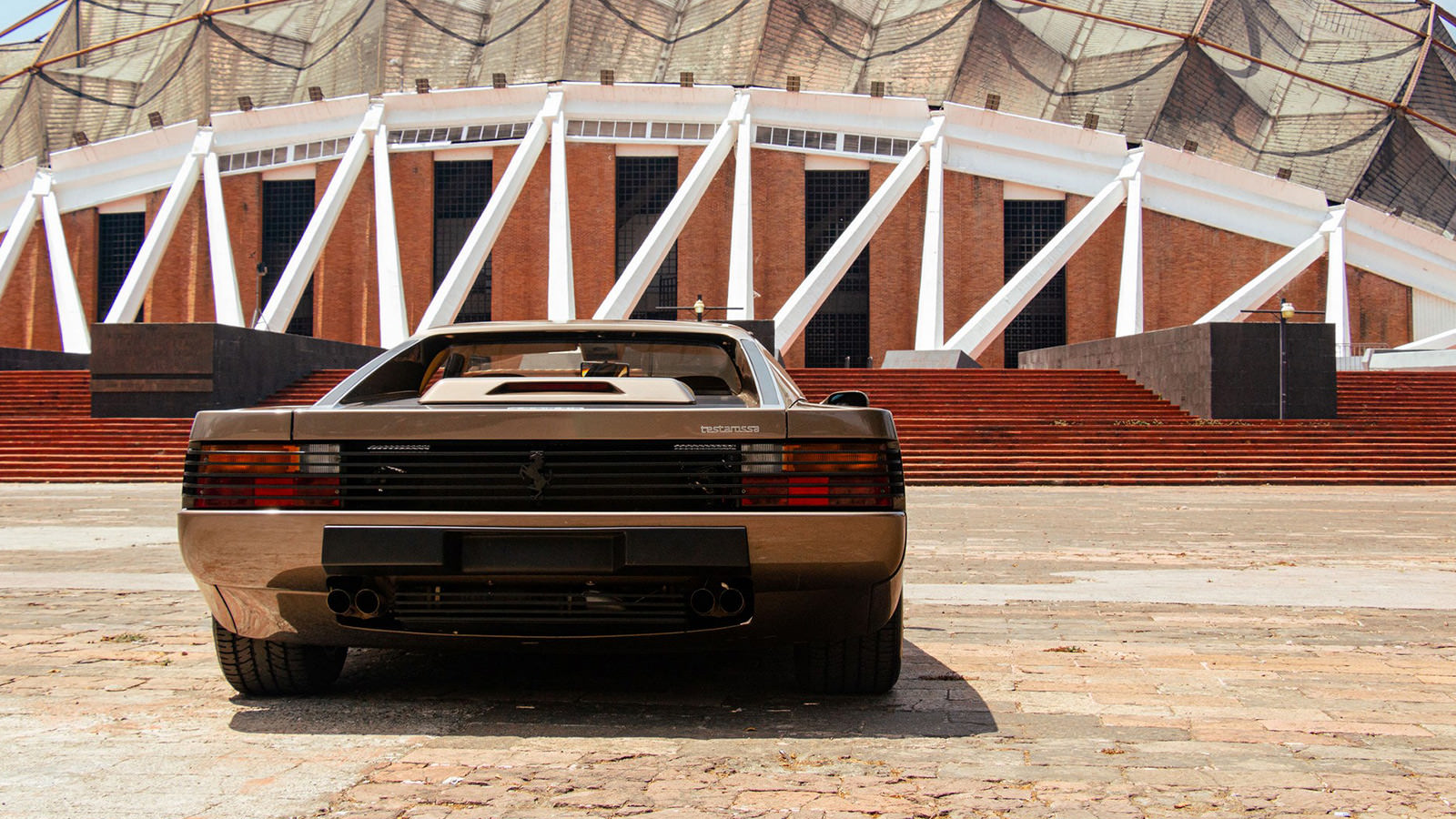 Rare Factory Brown 1988 Ferrari Testarossa Is Too Cool For Red - IMBOLDN Rare Factory Brown 1988 Ferrari Testarossa Is Too Cool For Red - IMBOLDN