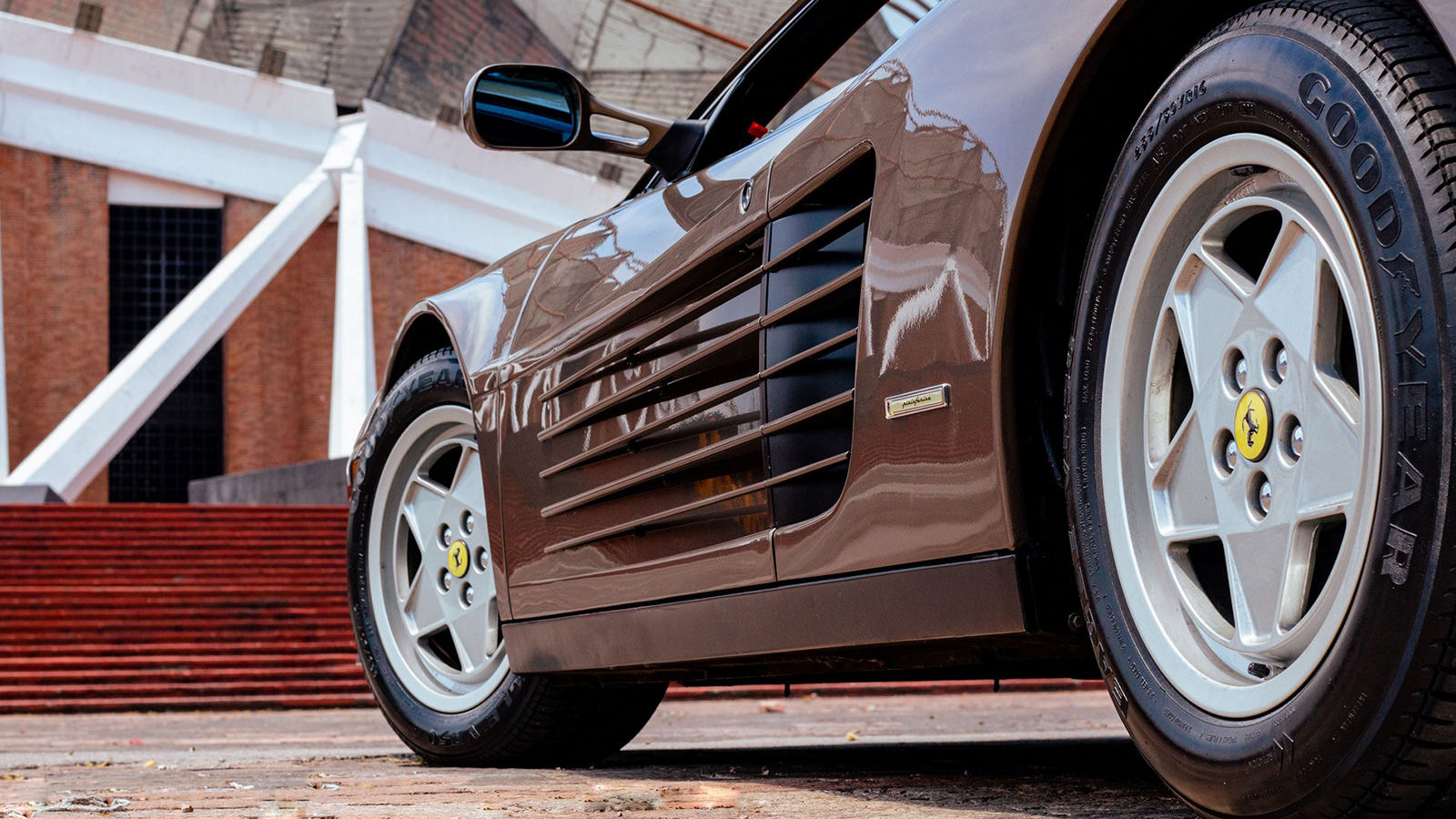 Rare Factory Brown 1988 Ferrari Testarossa Is Too Cool For Red - IMBOLDN Rare Factory Brown 1988 Ferrari Testarossa Is Too Cool For Red - IMBOLDN