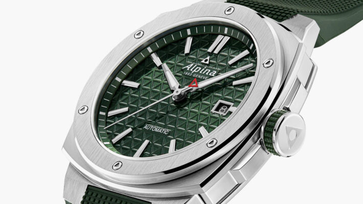 A Huckberry Exclusive: Alpina Alpiner Extreme Automatic In Green - IMBOLDN