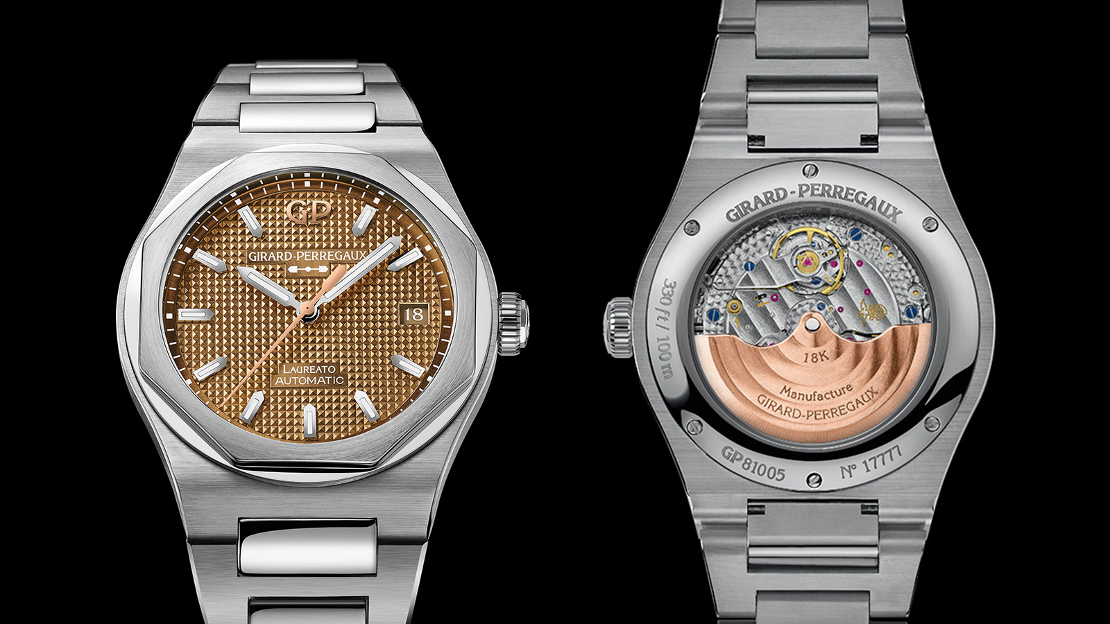 Girard-Perregaux Debuts Its Latest Laureato 38mm Copper - IMBOLDN