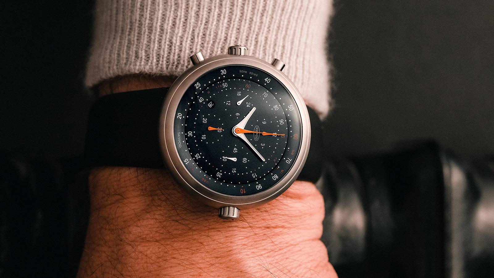 Watchmaker Ikepod Launches The Skypod In Two Color Variants - IMBOLDN