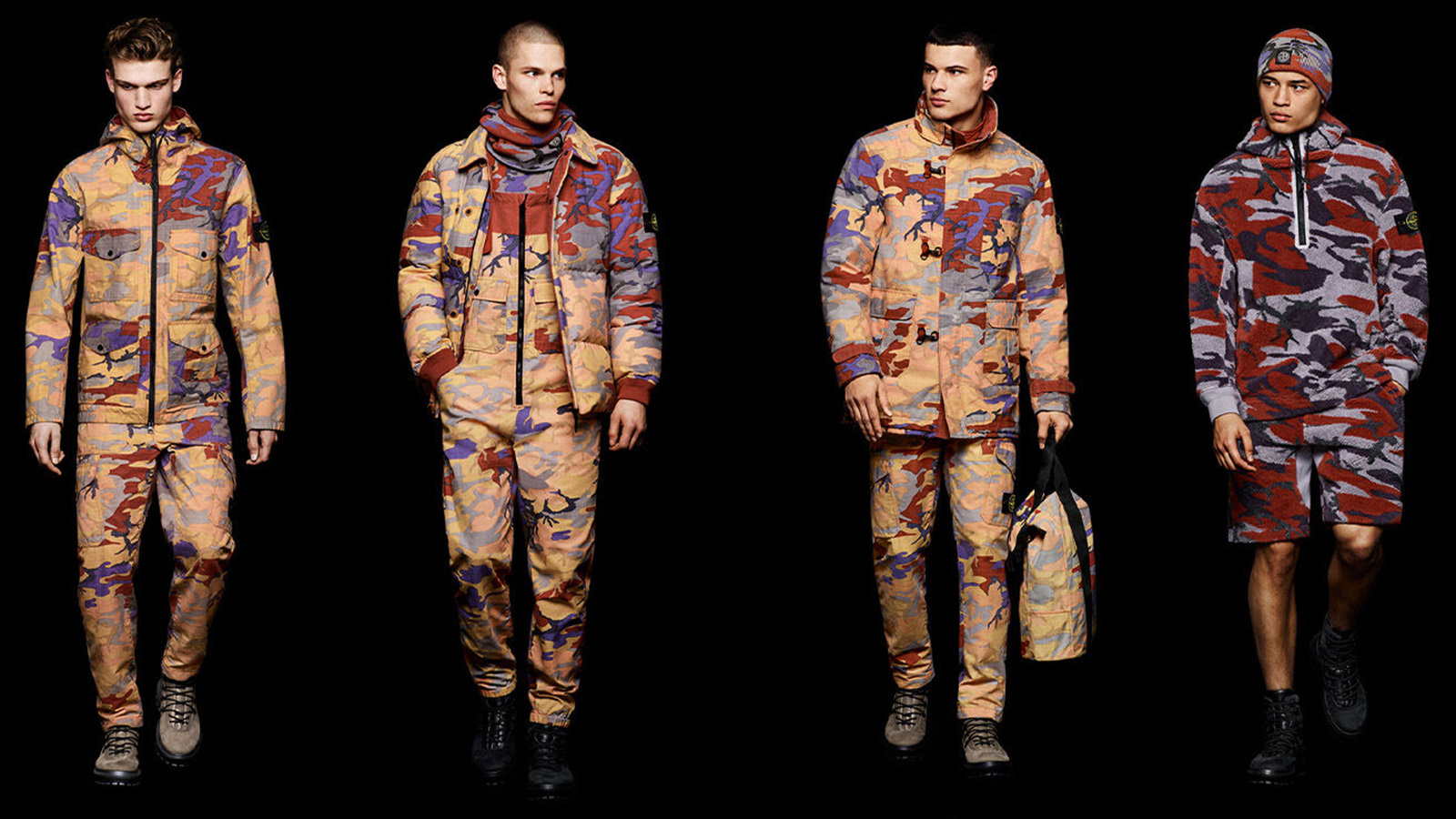 Stone Island Drops A Colorful New Camo Pattern For Fall/Winter 2022 ...