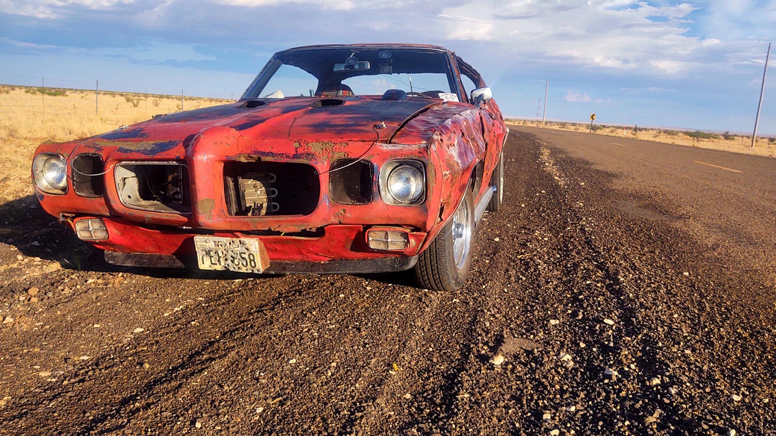 Zombified 1970 Pontiac GTO is a Tire Smoking Work of Art that Took 40 ...
