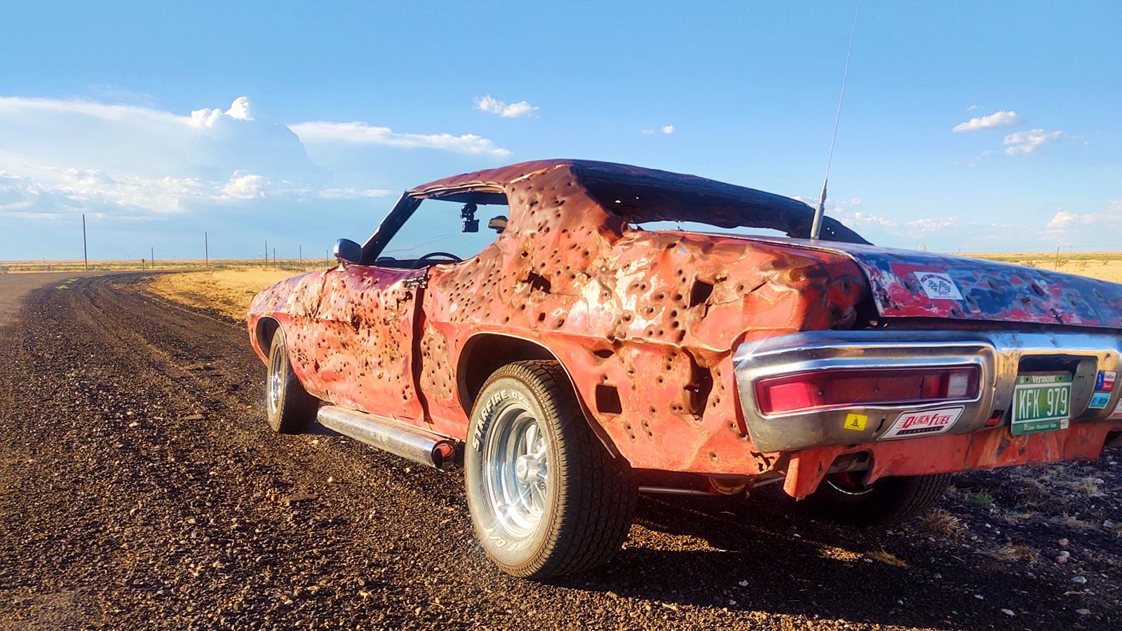 Zombified 1970 Pontiac GTO is a Tire Smoking Work of Art that Took 40 ...