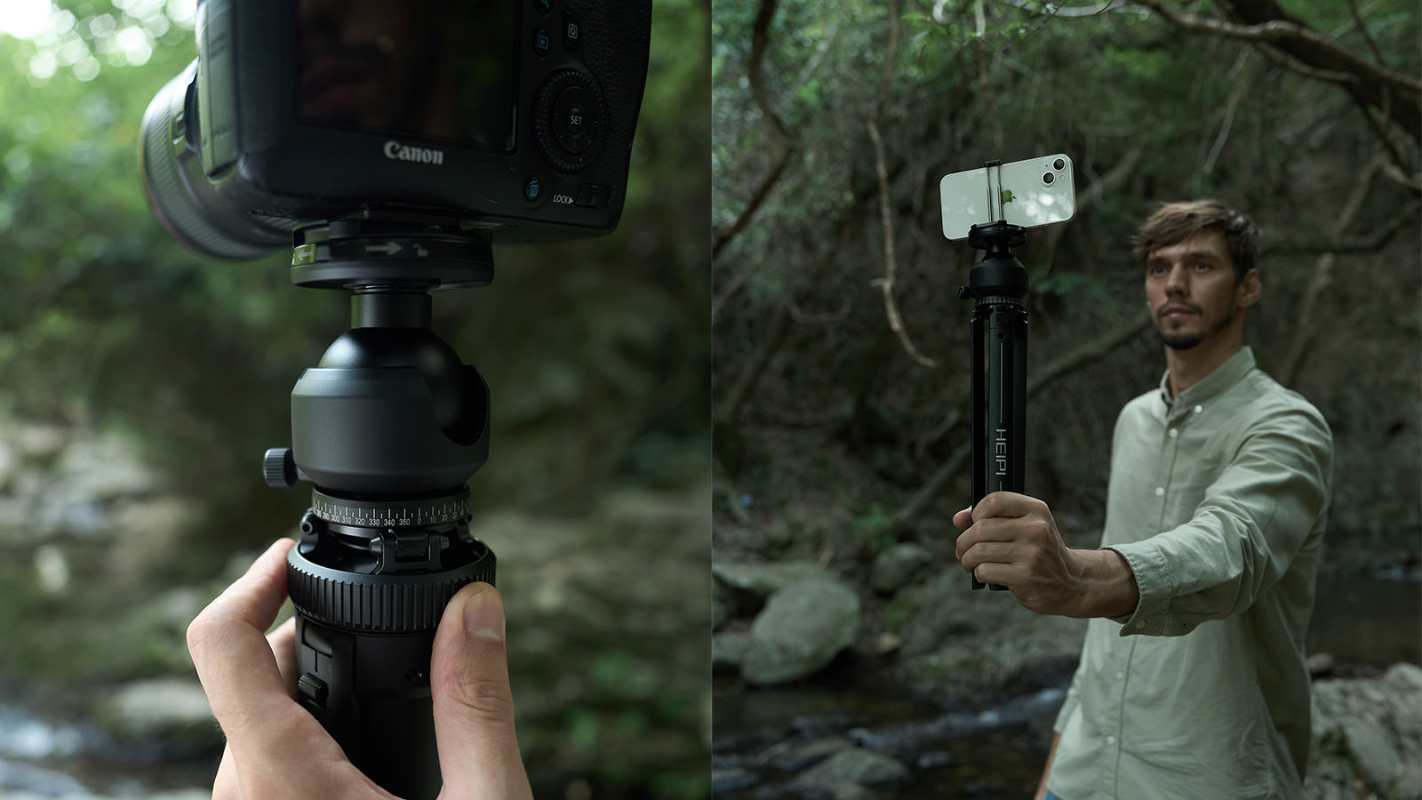 HEIPI Is A Compact 3-In-1 Travel Tripod - IMBOLDN