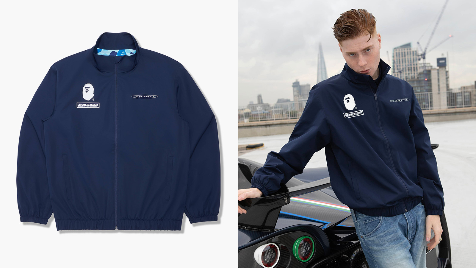 A Bathing Ape x Pagani Huayra Roadster BC Capsule Collection - IMBOLDN