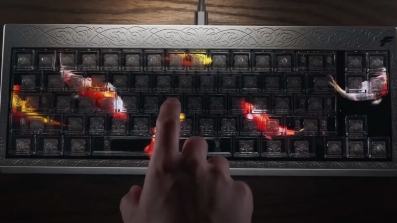 Finalmouse Centerpiece: A Keyboard That Boasts An Animated Display ...