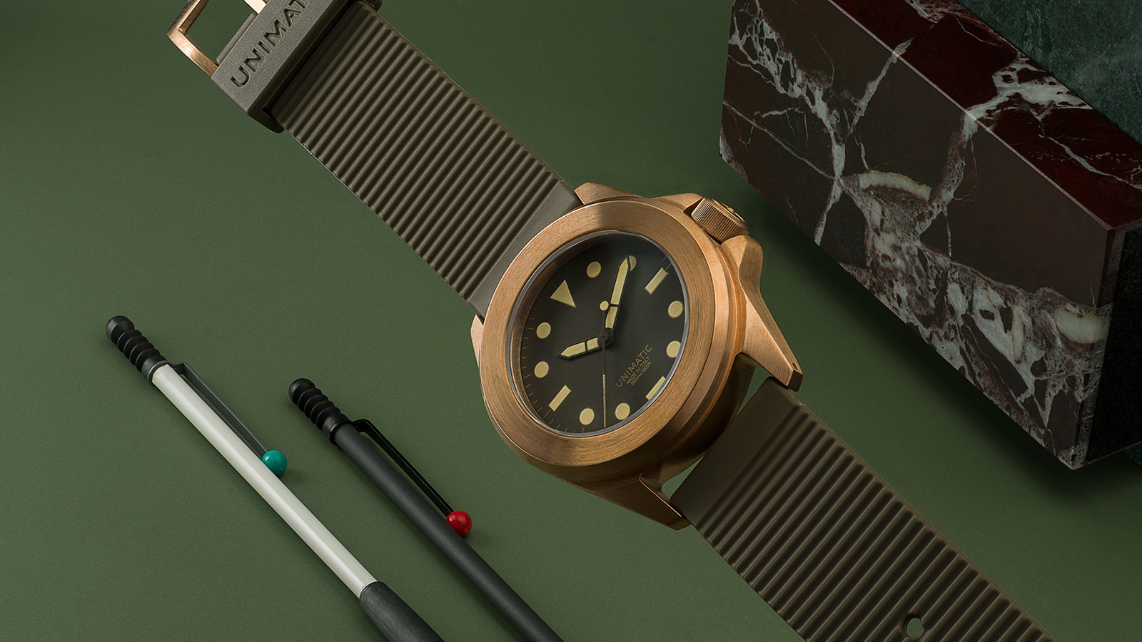 Unimatic x Massena LAB Release A Bronze Duo Of Unimatic Modello ...