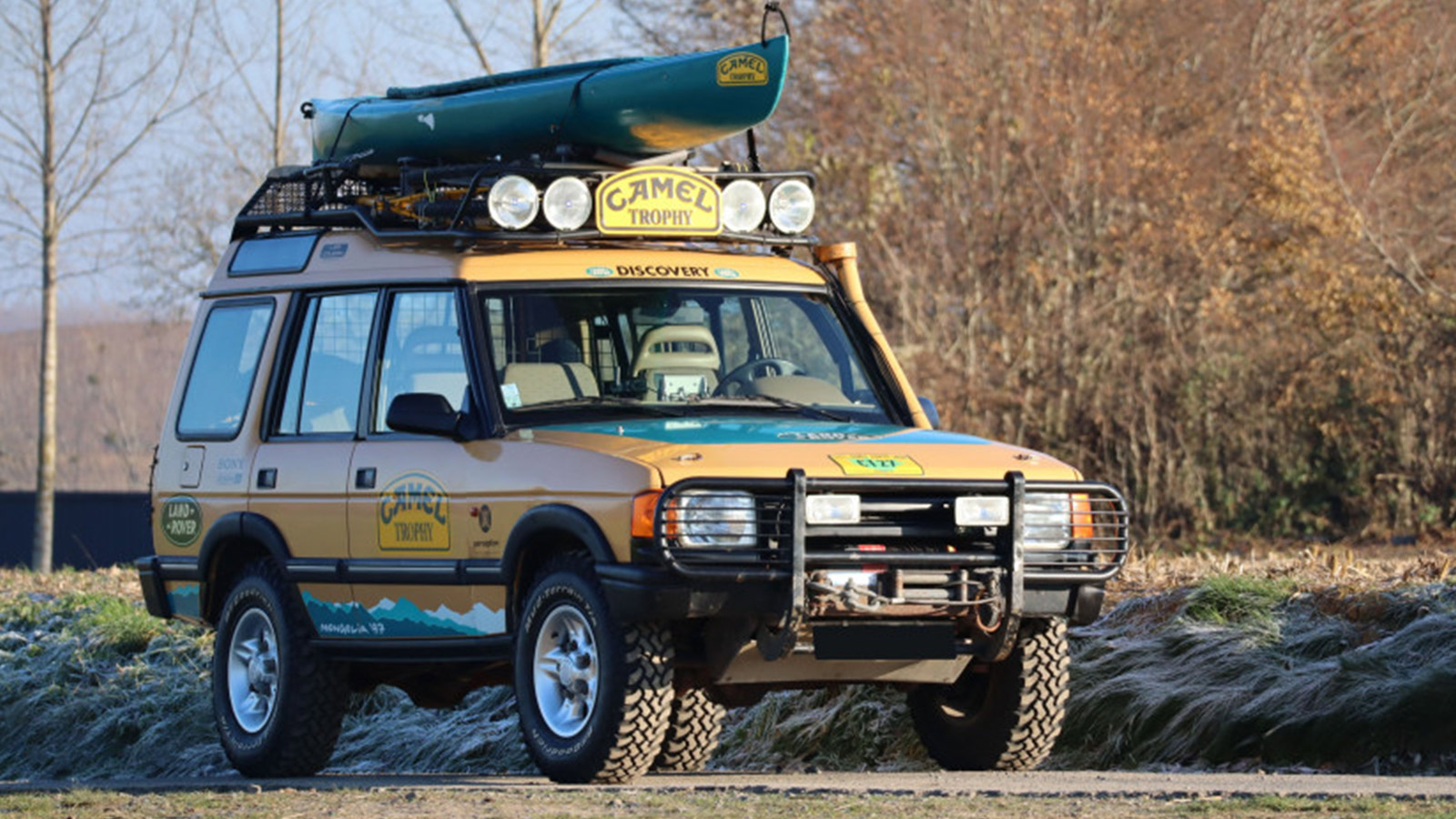 All-Original 1997 Land Rover Discovery 300 TDi Camel Trophy Is A Piece ...